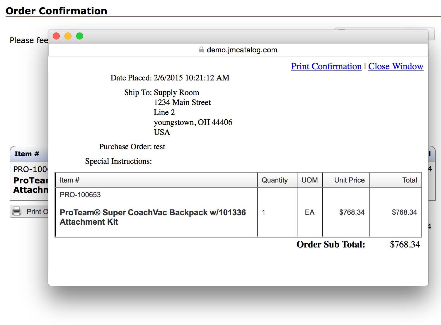 Online Ordering Instructions